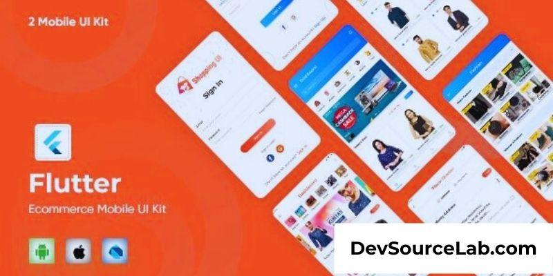 Free Download E-Commerce UI Template in Flutter v1.1